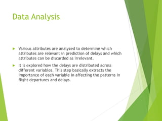 Flight departure delay prediction | PPTX
