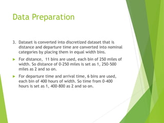 Flight departure delay prediction | PPTX