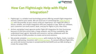 Flight Integration | PPT