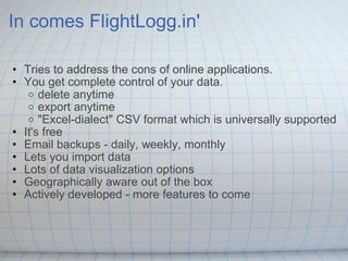 Flightlogg.in' | PPT