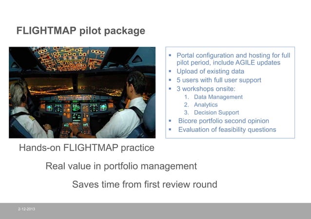 Flightmap Portfolio Management November 2013 | PPT