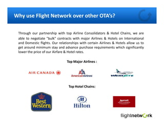 Flightnetwok ls sell sheet | PPT