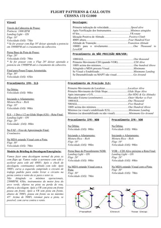 Flight patterns c172 | PDF