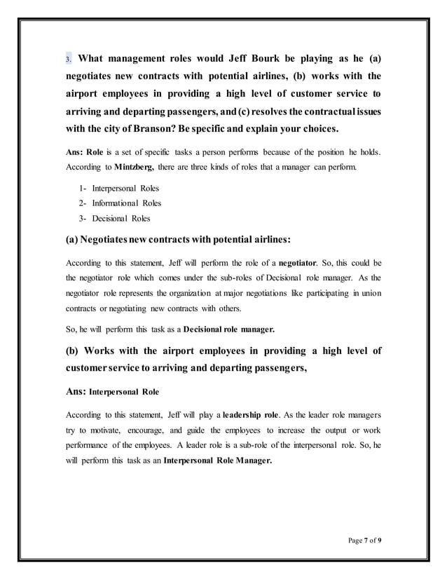 Case-Study: Flight plan | DOCX