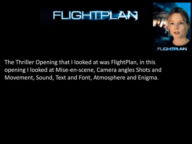Flightplan powerpoint | PPT