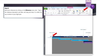 How to build a Project Flight Plan in Microsoft Project | PPTX