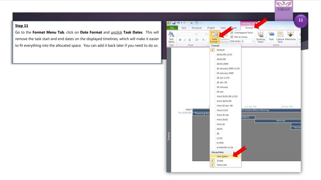 How to build a Project Flight Plan in Microsoft Project | PPTX