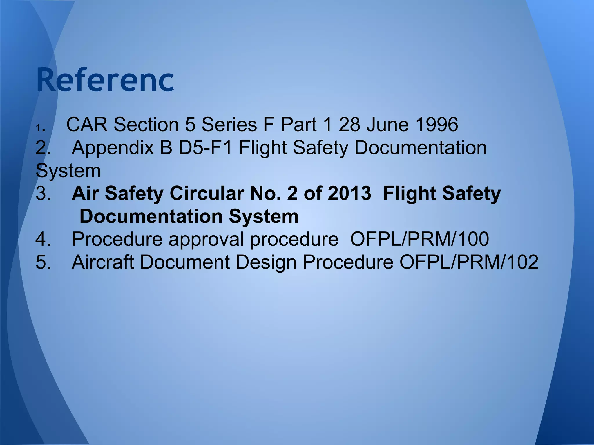 Flight safety documentation system | PDF