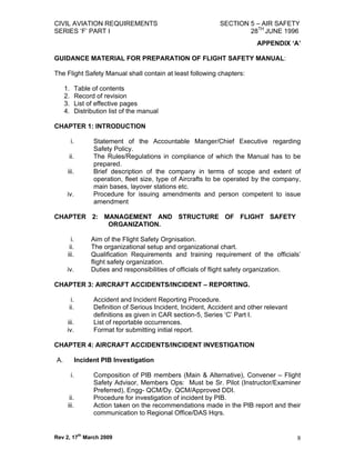 Flight safety documentation system | PDF