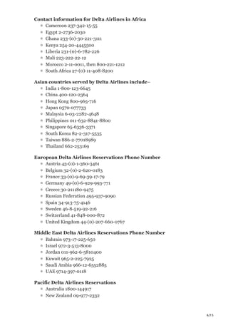 Delta Airlines Booking Process | PDF