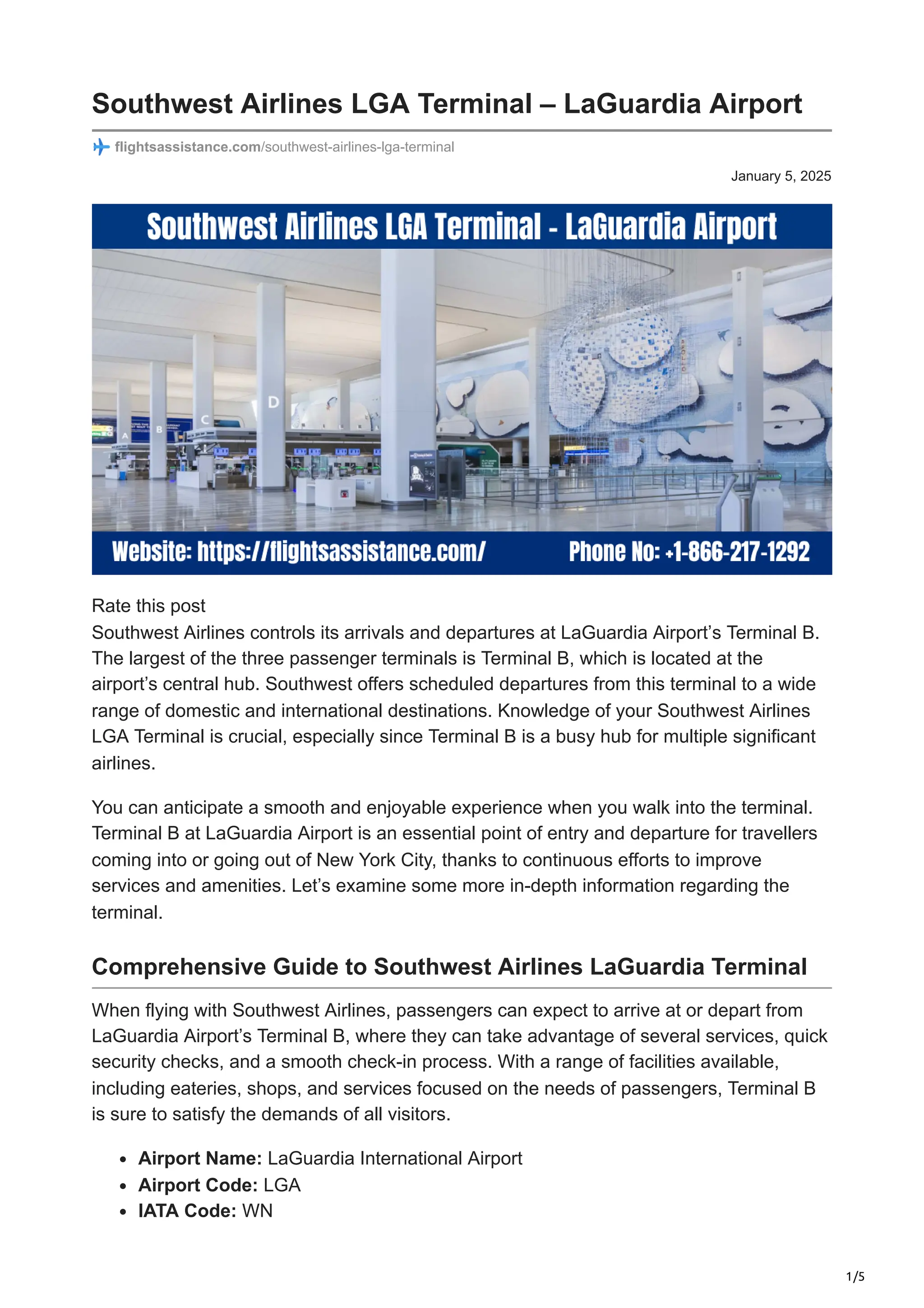 flightsassistance.com-Southwest Airlines LGA Terminal LaGuardia Airport.pdf