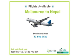 Flights available to nepal | PPT