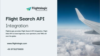 Flight Search API Integration | Flight Data API | PPTX