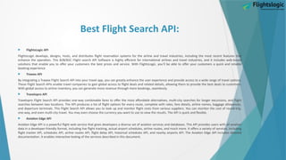Flight Search API Integration | Flight Search API Integration | PPT