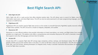 Flight Search API Integration | Flight Search API Integration | PPTX