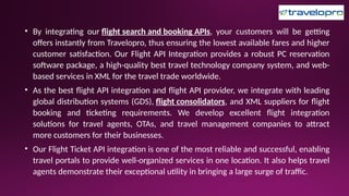 Flight Ticket API, Flight Reservation API, Airline Ticket API | PPTX ...