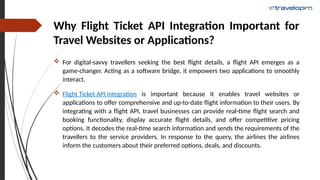 Flight Ticket API | Flight Reservation API| .pptx