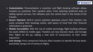 Flight Ticket Reservation System, Flight Booking Engine API | PPTX ...