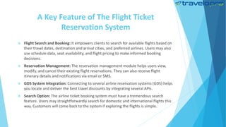 Flight Ticket Reservation System | PPT
