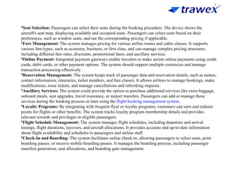 FLIGHT TICKET RESERVATION SYSTEM FLIGHT BOOKING ENGINE | PPTX