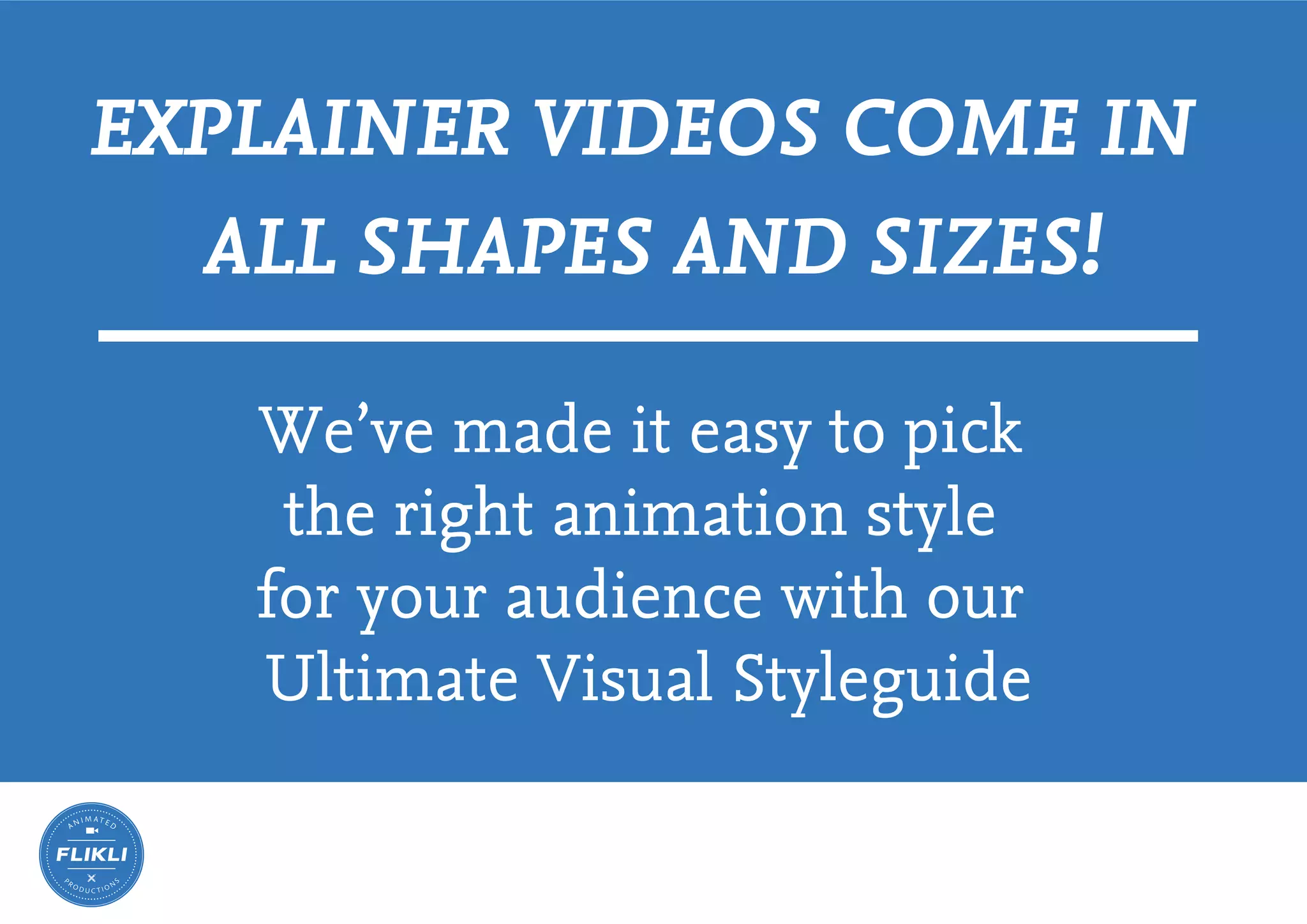 A guide to animated explainer video styles | PPT