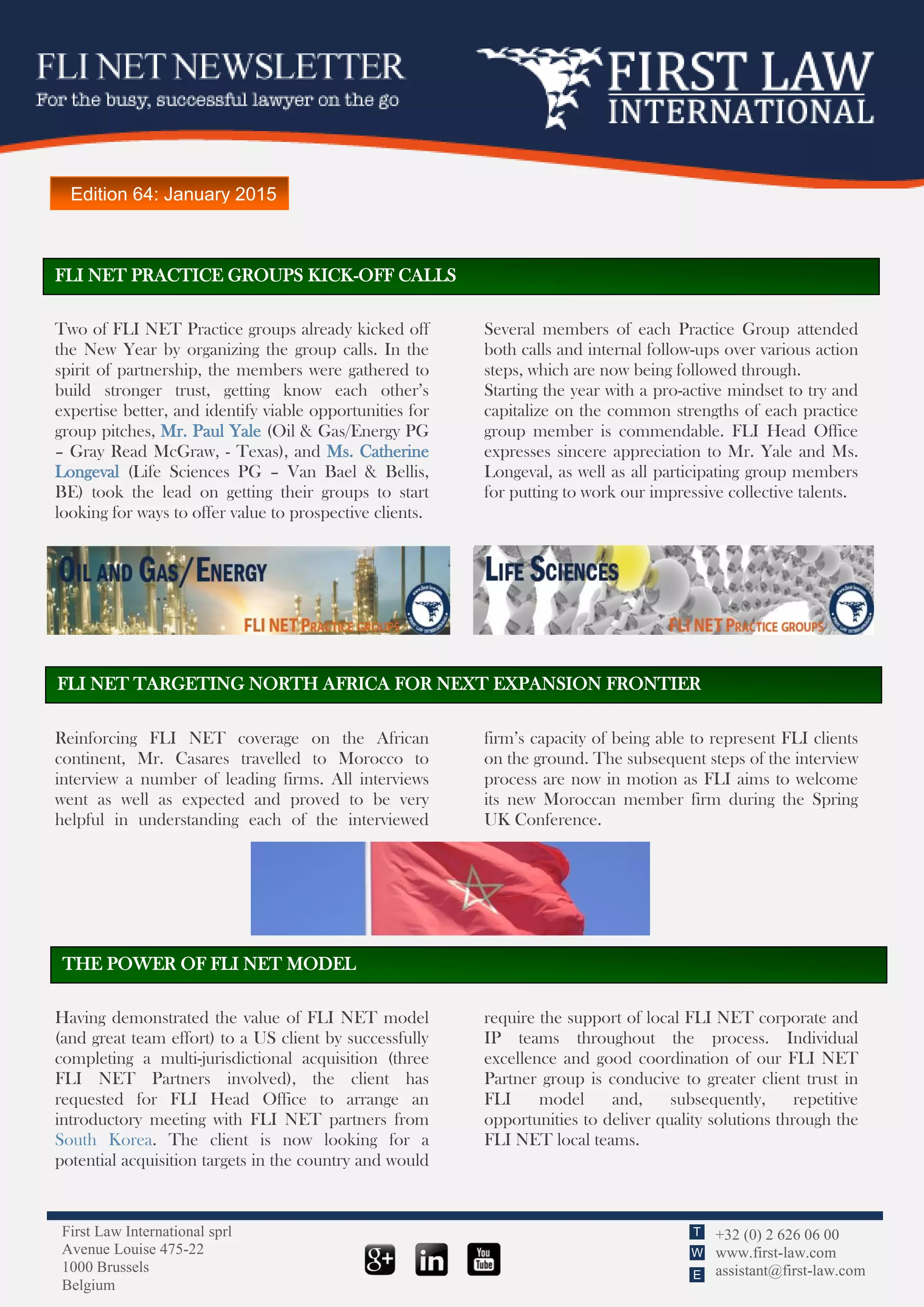 FLI News - Jan 2015 | PDF