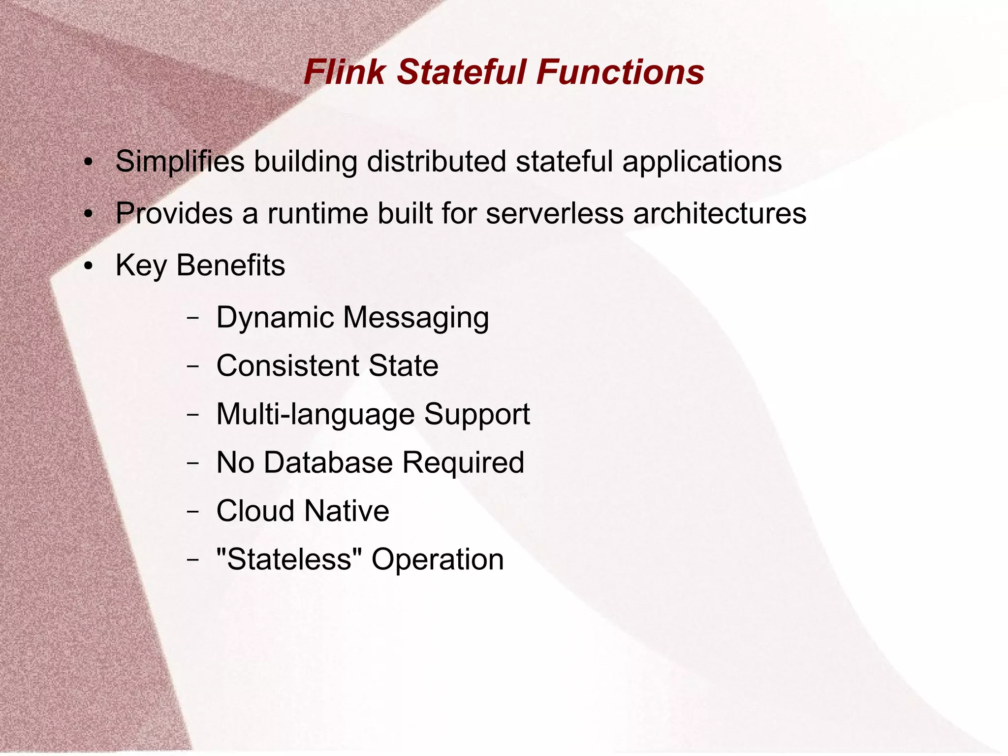 Apache Flink | PDF