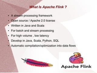 Apache Flink | PDF