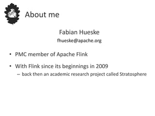 ApacheCon: Apache Flink - Fast and Reliable Large-Scale Data Processing | PPTX | Programming ...