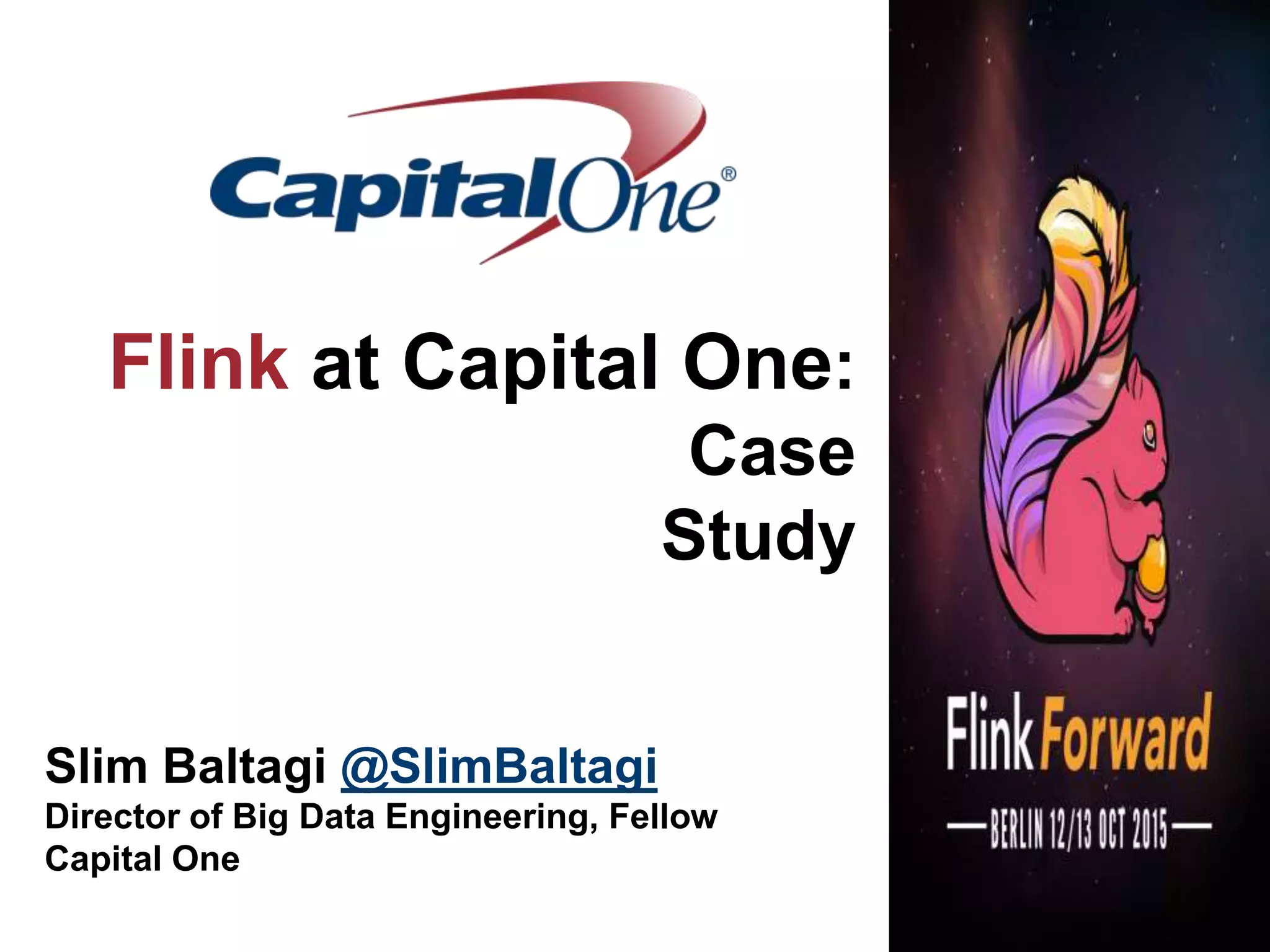 Flink Case Study: Capital One | PPTX