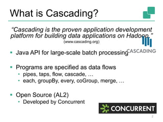 Fabian Hueske – Cascading on Flink | PPT