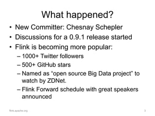 August Flink Community Update | PPT