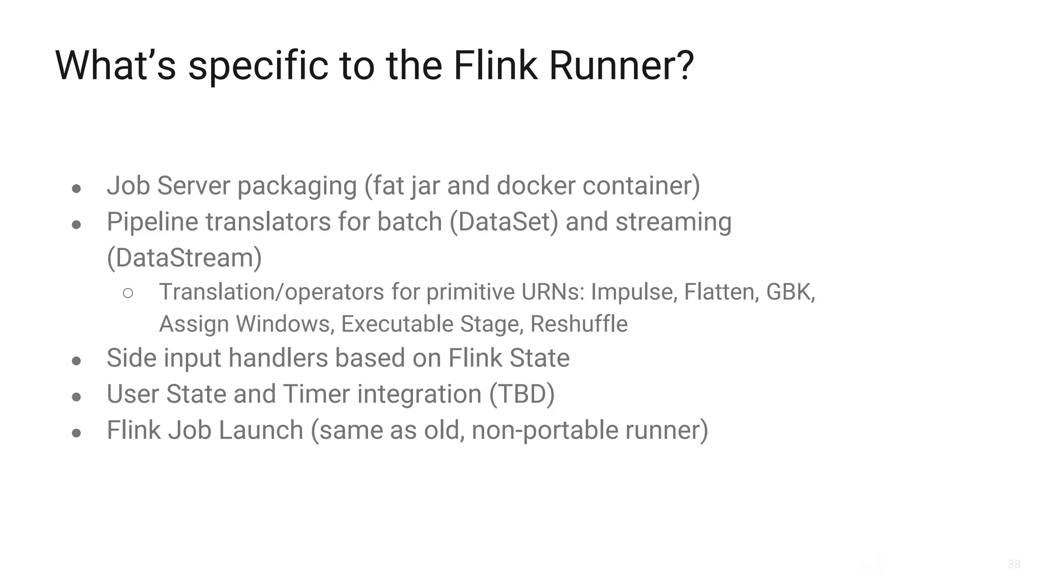 Python Streaming Pipelines With Beam On Flink Ppt