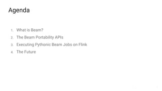 Python Streaming Pipelines with Beam on Flink | PPTX