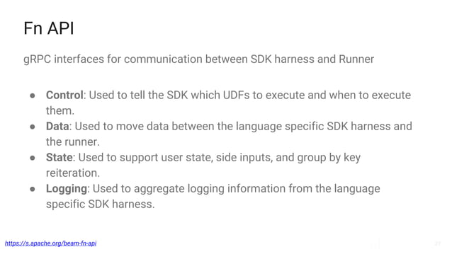 Python Streaming Pipelines with Beam on Flink | PPTX