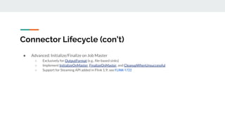 Flink Connector Development Tips & Tricks | PDF
