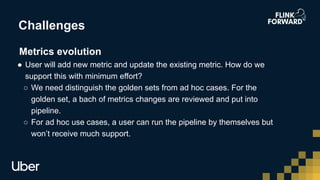 Uber Business Metrics Generation and Management Through Apache Flink | PDF
