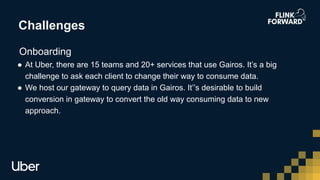 Uber Business Metrics Generation and Management Through Apache Flink | PDF