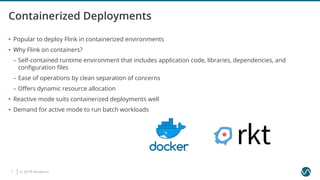 Future of Apache Flink Deployments: Containers, Kubernetes and More ...