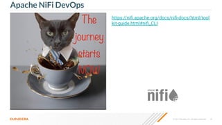 Flink sql for continuous sql etl apps & Apache NiFi devops | PPT