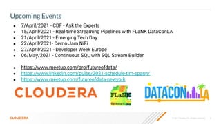 Flink sql for continuous sql etl apps & Apache NiFi devops | PPT