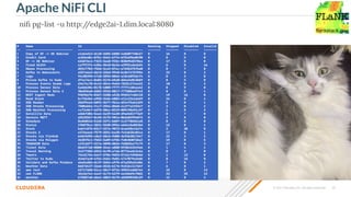 Flink sql for continuous sql etl apps & Apache NiFi devops | PPT