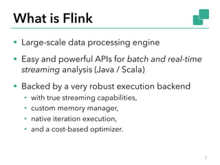 Machine Learning with Apache Flink at Stockholm Machine Learning Group | PDF
