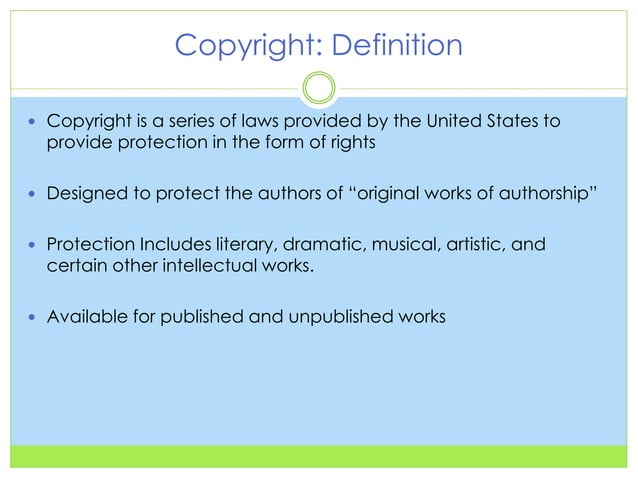 Copyright | PPT
