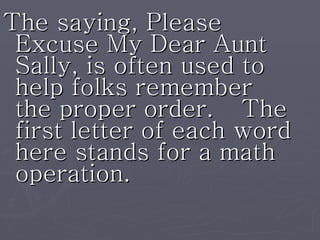 Order of Operations with the flintstones | PPT | Science