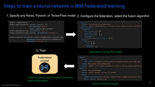 Federated Machine Learning Framework | PPTX