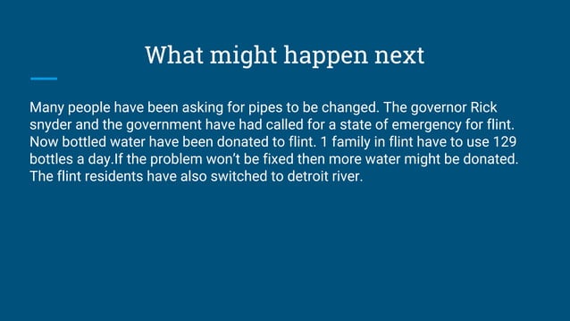 Flint water crisis presentation | PDF | Chemistry | Science