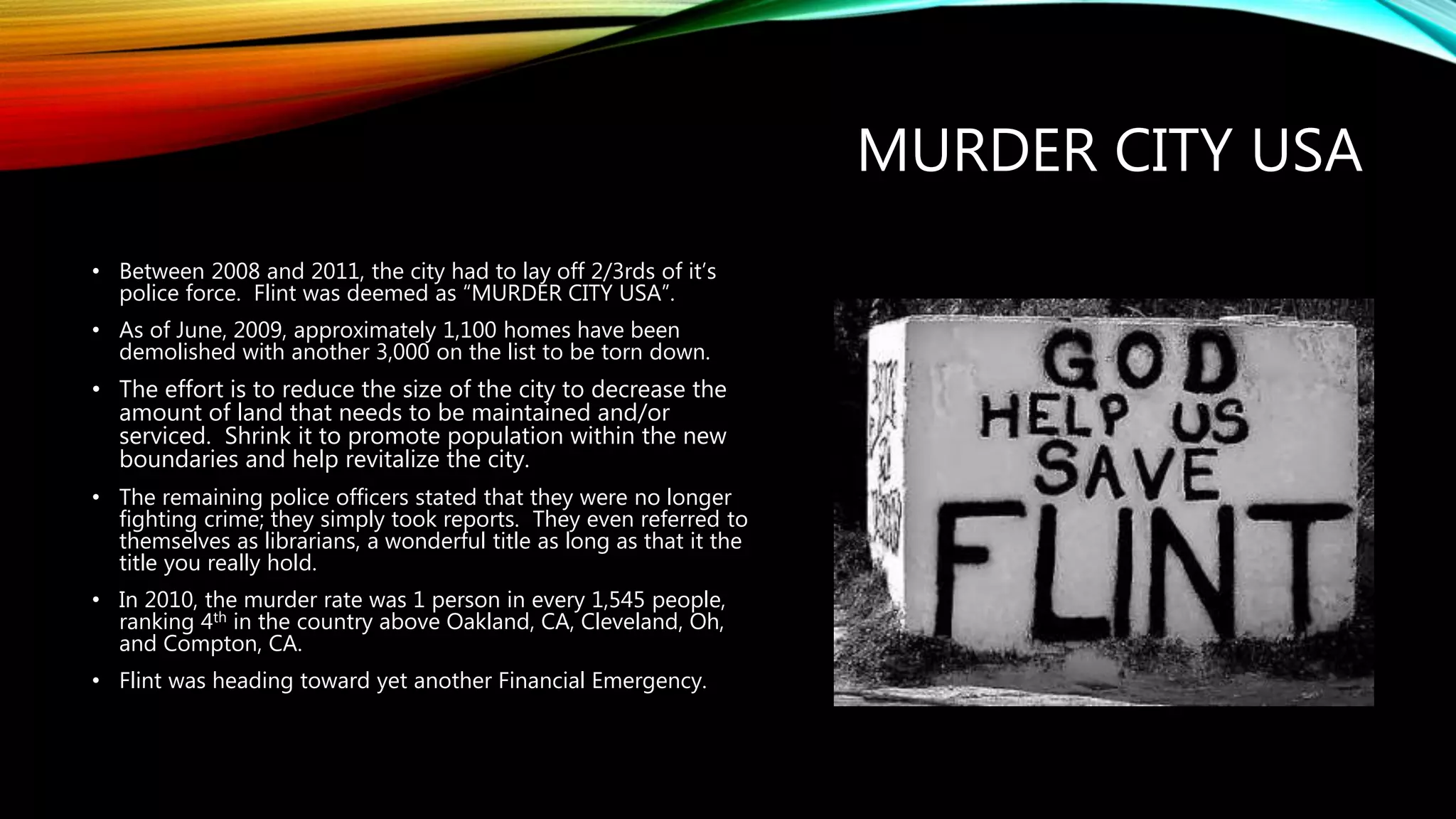 Flint Water Crisis Presentation | PPSX