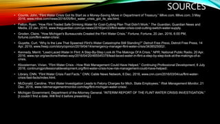 Flint Water Crisis Presentation | PPSX