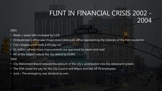 Flint Water Crisis Presentation | PPSX